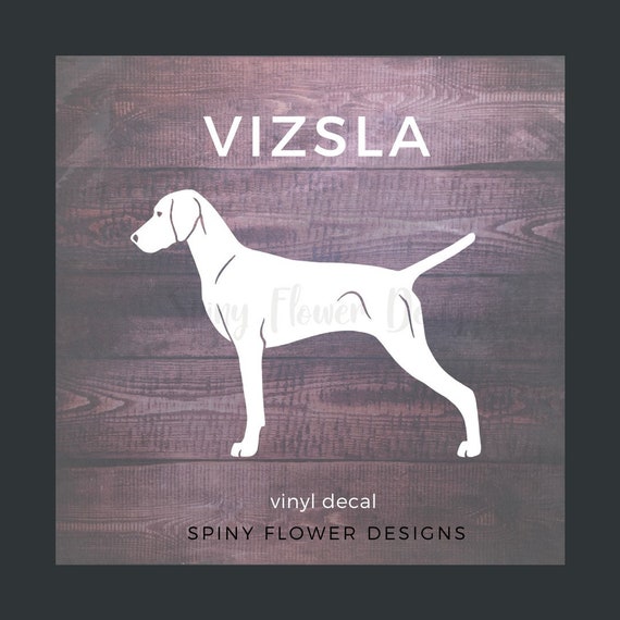 Vizsla Dog Stacked Vinyl Decal / Bumper Sticker | Etsy