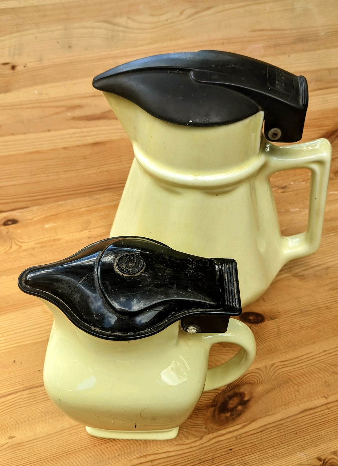 Vintage Fowler Ware Ceramic Electric Kettle Set of 2 1950s Australian ...