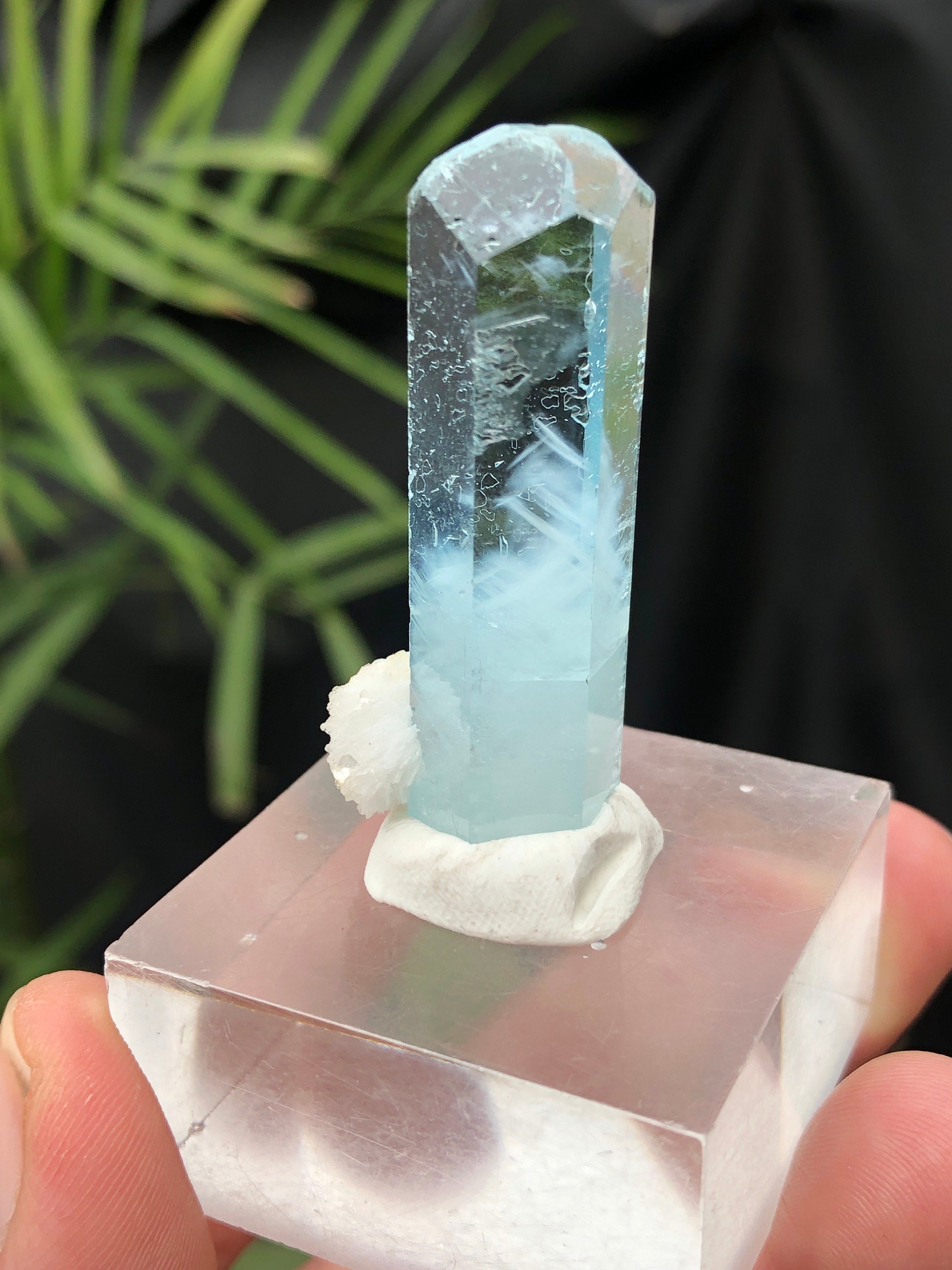 Diamond Termination Aquamarine Crystal From Harmosh Skardu - Etsy