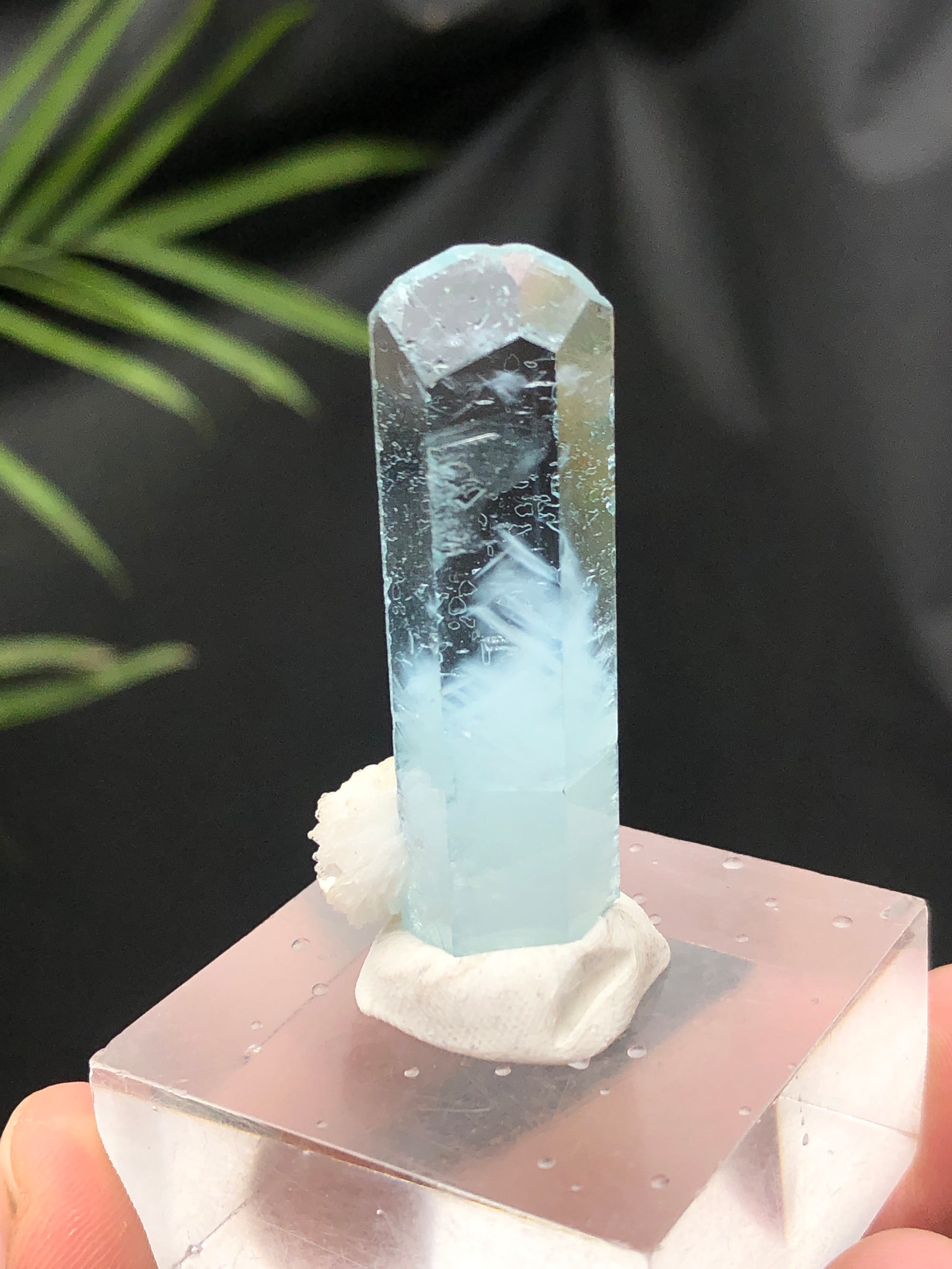 Diamond Termination Aquamarine Crystal From Harmosh Skardu - Etsy