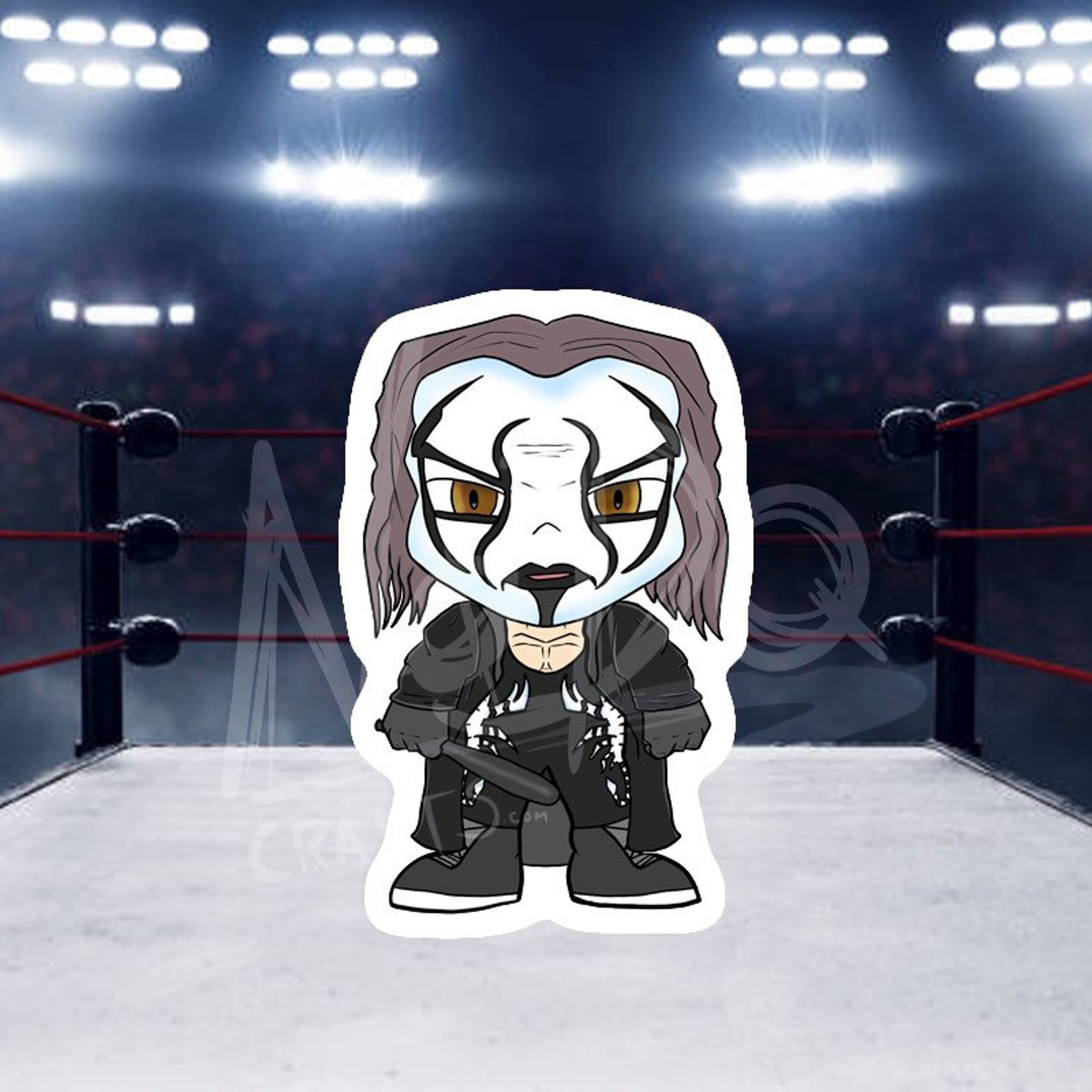 Sting Wrestling Stickers WCW WWE AEW | Etsy