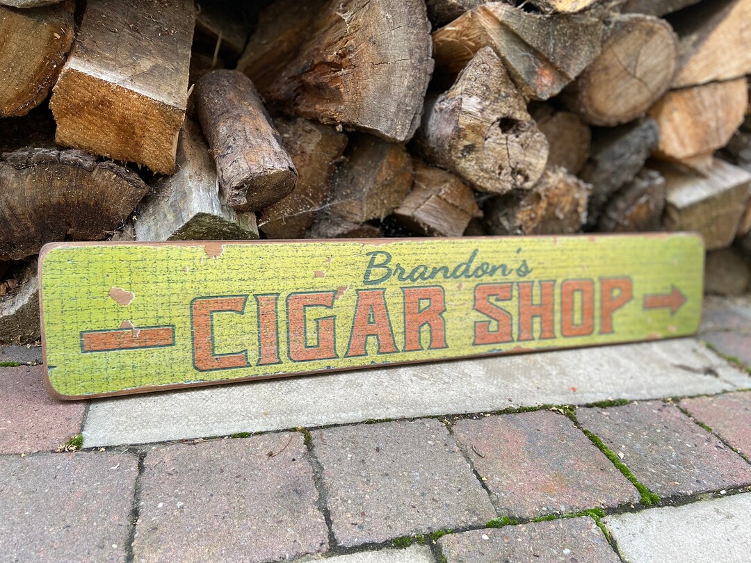 Vintage Rustic Solid Recycled Wood Circus / Carnival Style Sign ...