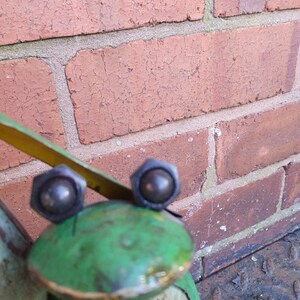 Unique Handmade From Recycled Metal Frog Figure With Brolly. A - Etsy
