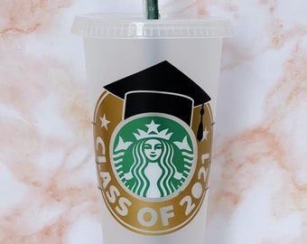 Starbucks Graduation Theme Cup Venti 24 Oz . With or Without ...