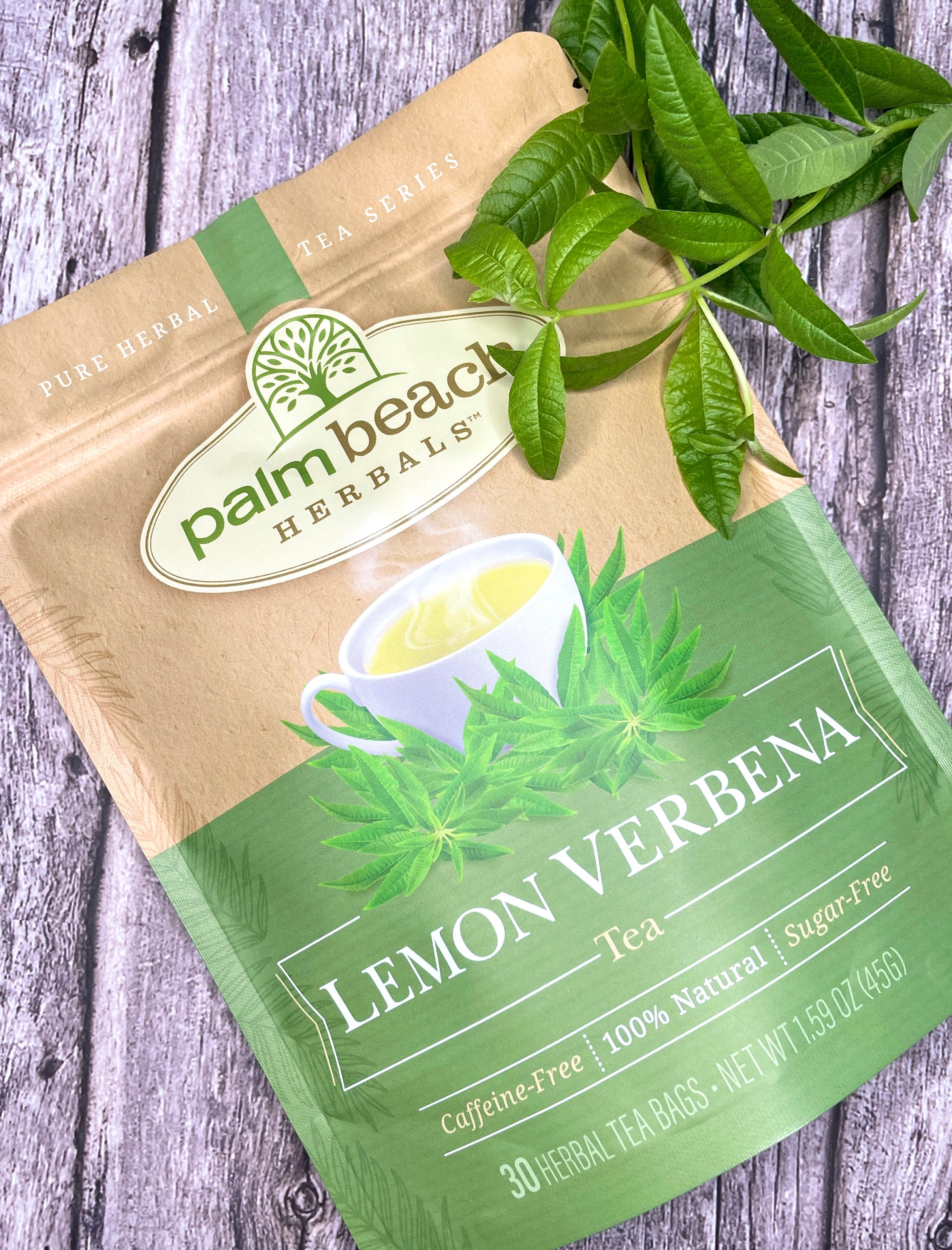 Lemon Verbena Tea Pure Herbal Tea Series by Palm Beach - Etsy