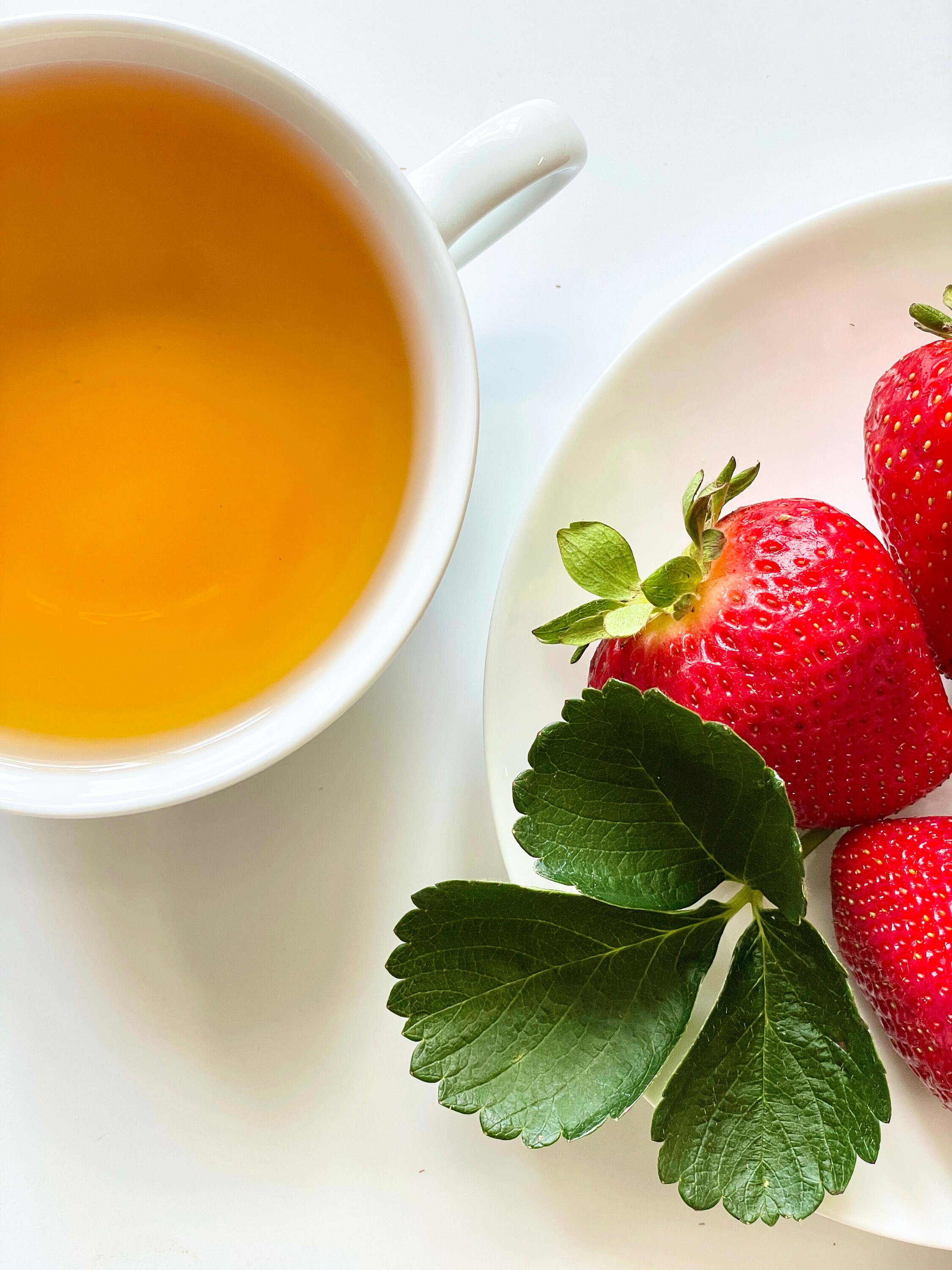 Strawberry Leaf Tea Pure Herbal Tea Series by Palm Beach - Etsy