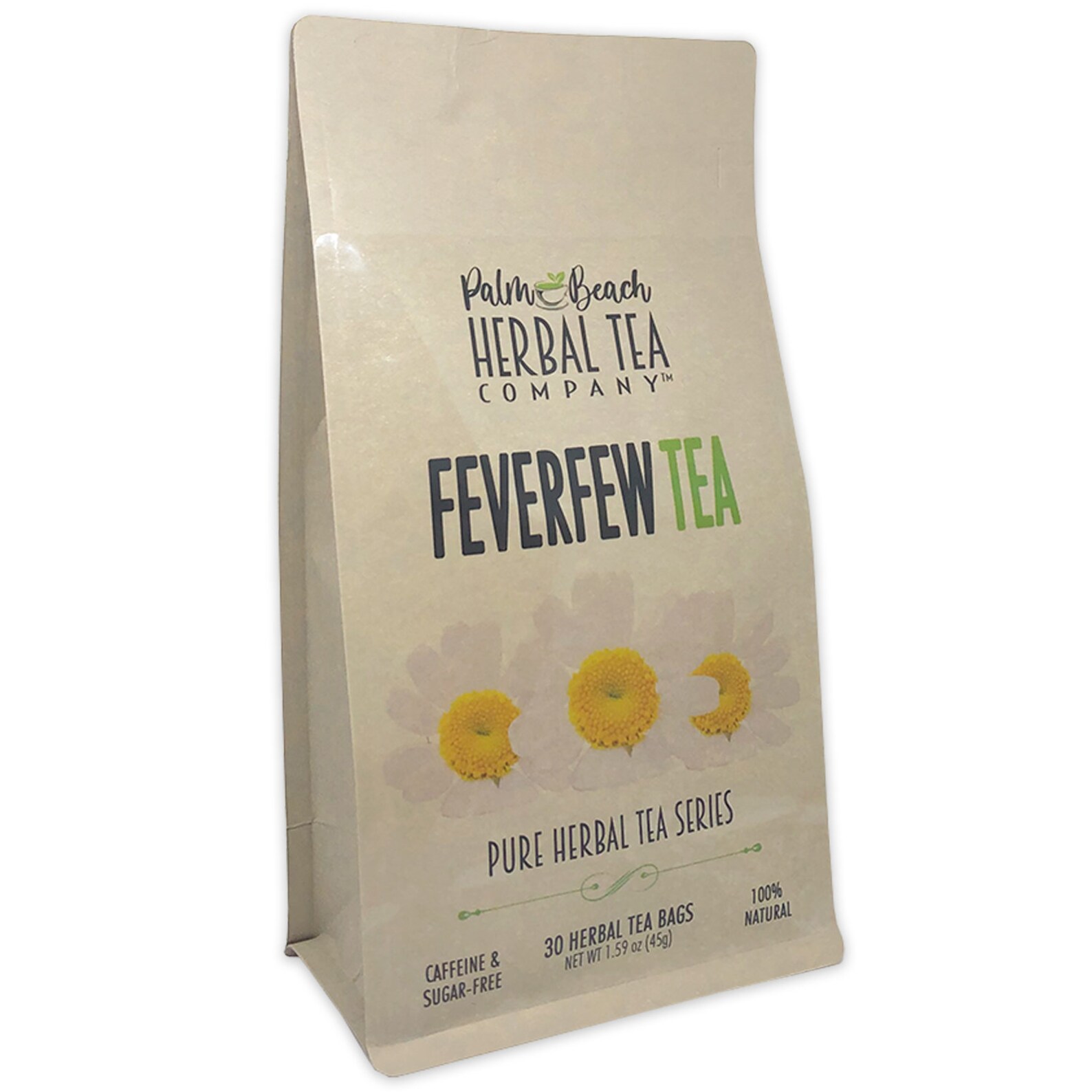 Feverfew Tea Pure Herbal Tea Series by Palm Beach Herbal Tea | Etsy