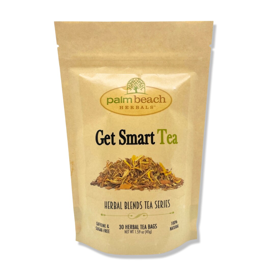 Get Smart Herbal Tea - Herbal Blends Tea Series by Palm Beach Herbals ...