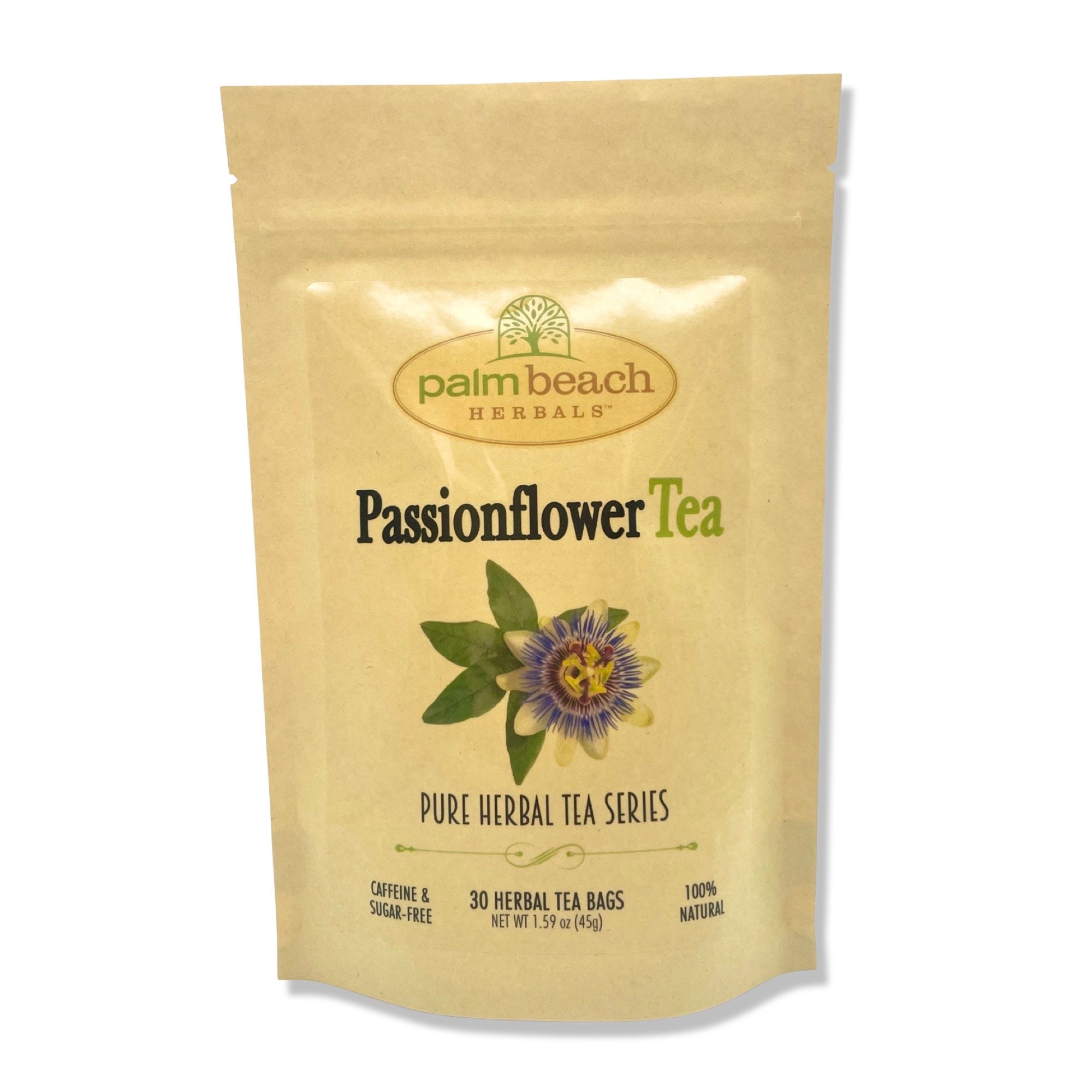 Passionflower Tea Pure Herbal Tea Series by Palm Beach - Etsy