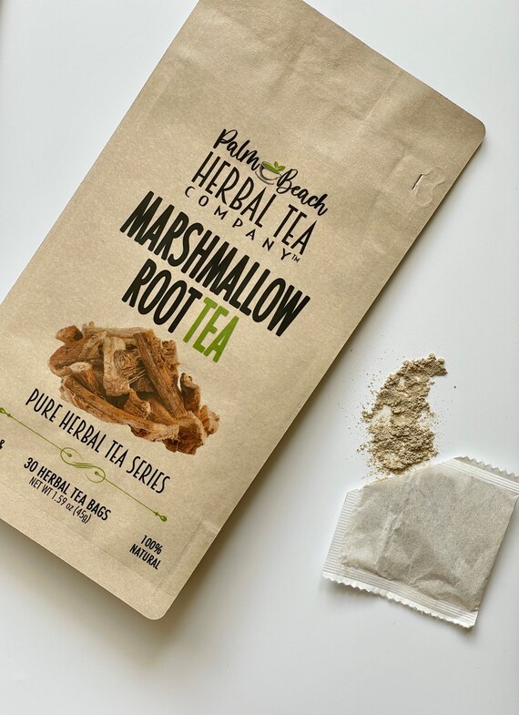 Marshmallow Root Tea Pure Herbal Tea Series by Palm Beach - Etsy