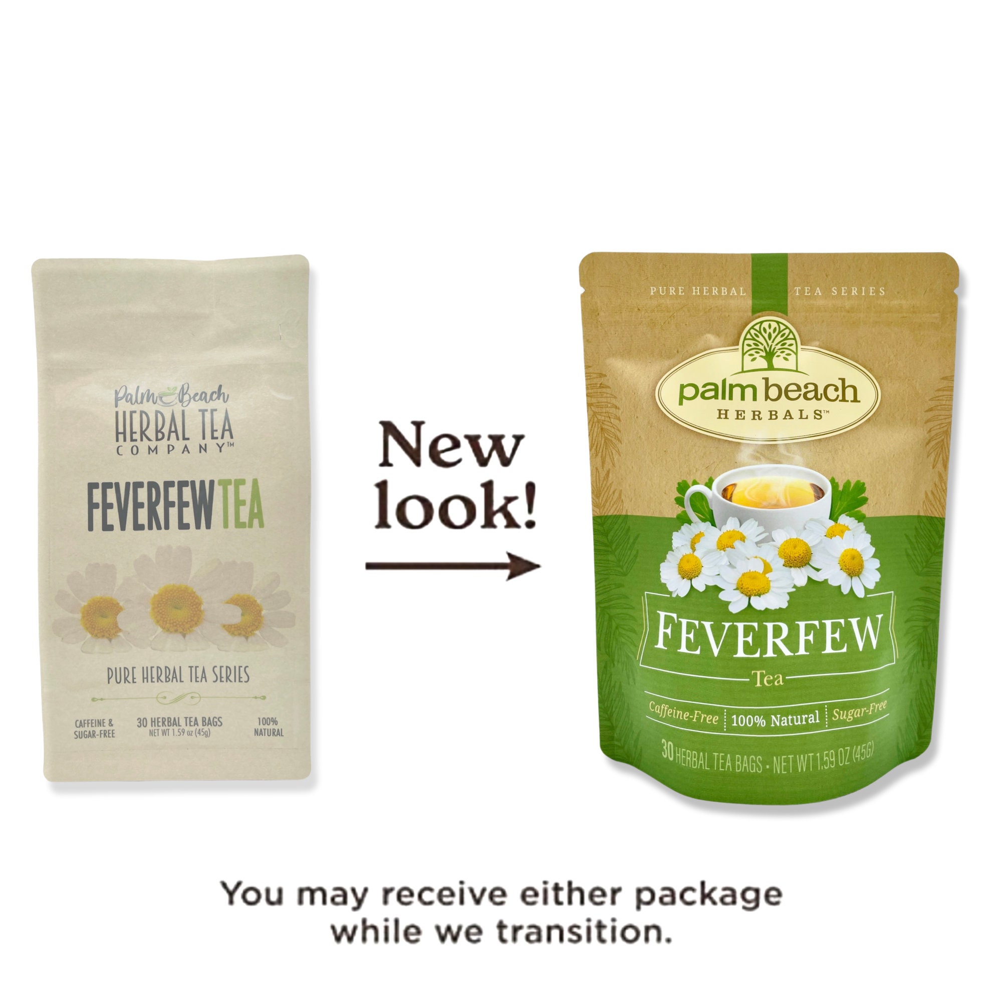 Feverfew Tea Pure Herbal Tea Series by Palm Beach Herbals - Etsy UK