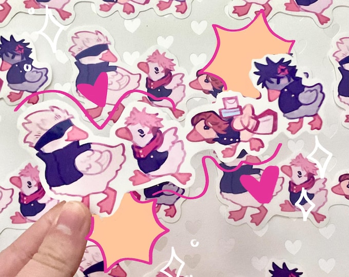 JJK Juju Stroll Sticker / Jujutsu Kaisen Duck Sticker / Bird Sticker ...