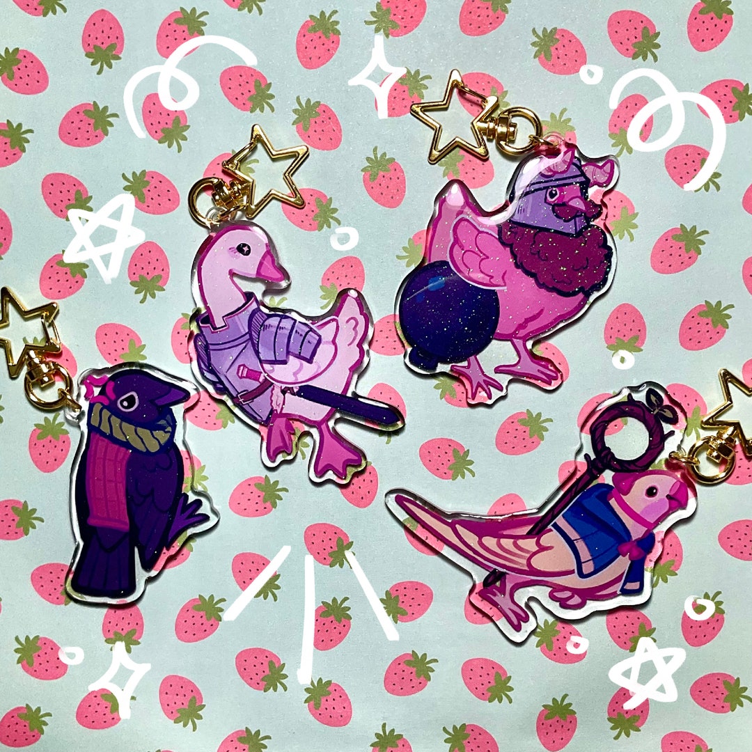 Dungeon Dinner Glitter Epoxy Charms / Delicious Dungeon Charm / Cute ...