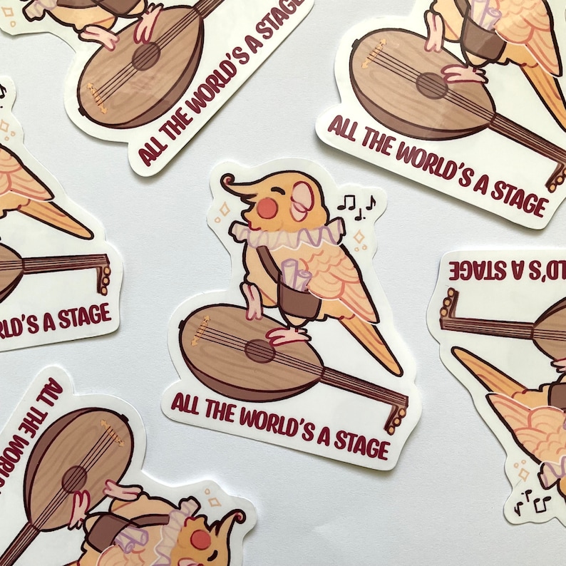 Dnd Class Bird Stickers / Dnd5e Sticker / Pathfinder Sticker / - Etsy