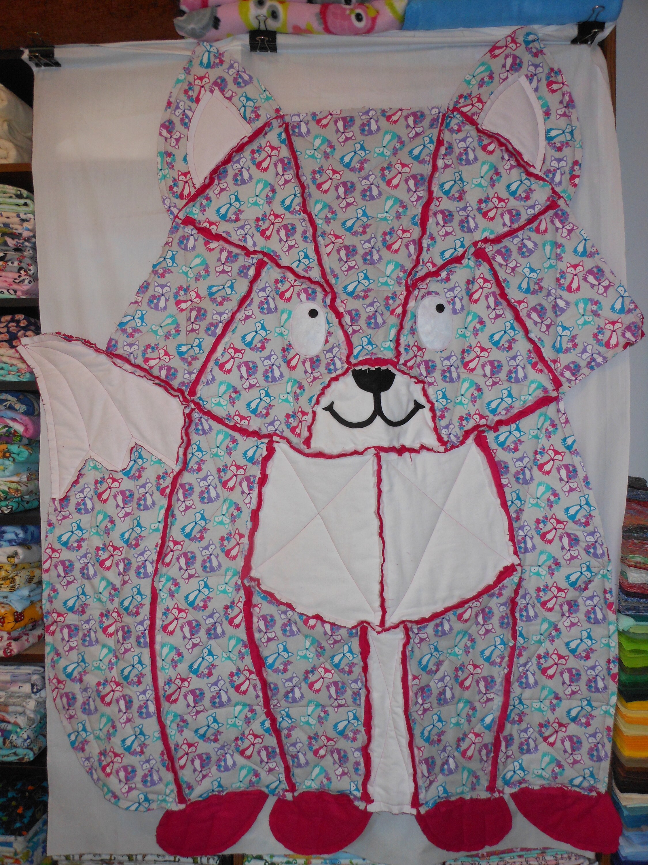 Fox Rag Quilt - Etsy