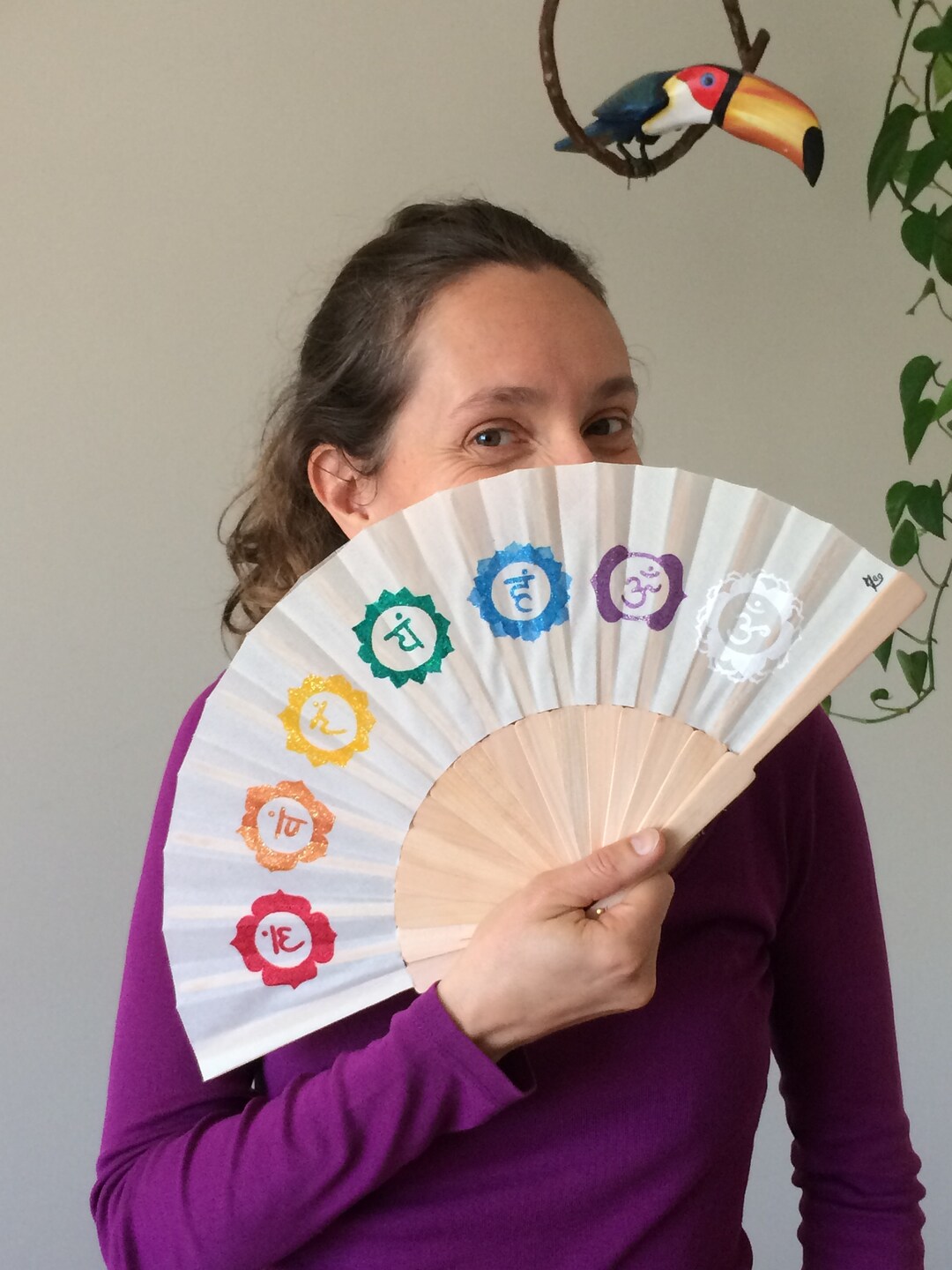 Chakra Fan - Etsy