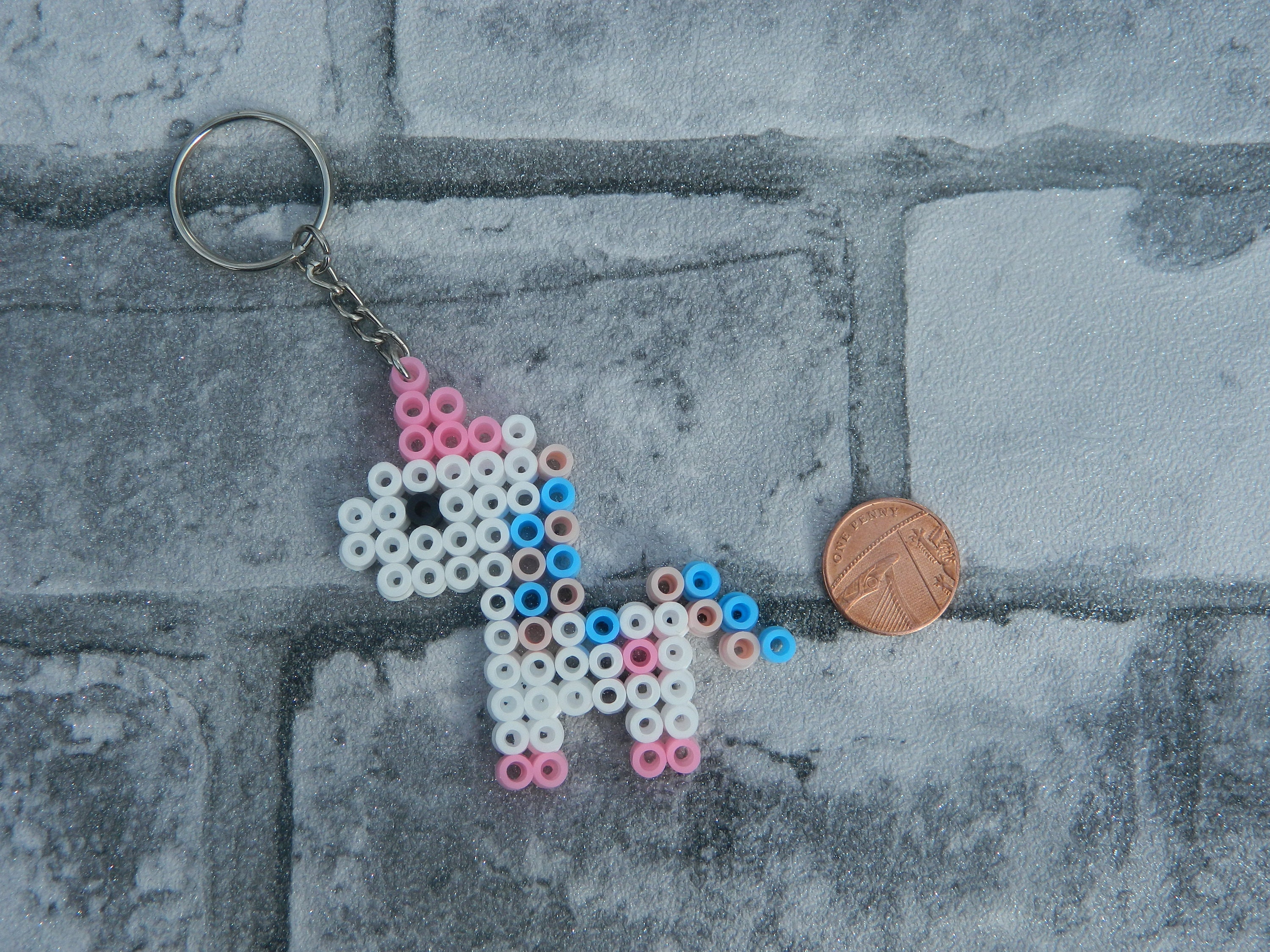 Hama Bead Keychain Perler Bead Handbag Charms Cute | Etsy
