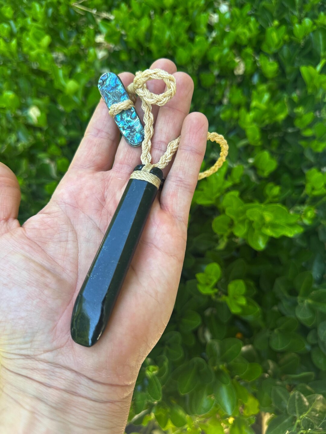Incredible Men's or Women’s Hei Toki. Hawaiian Style Lei Ko'i Stone Lei ...