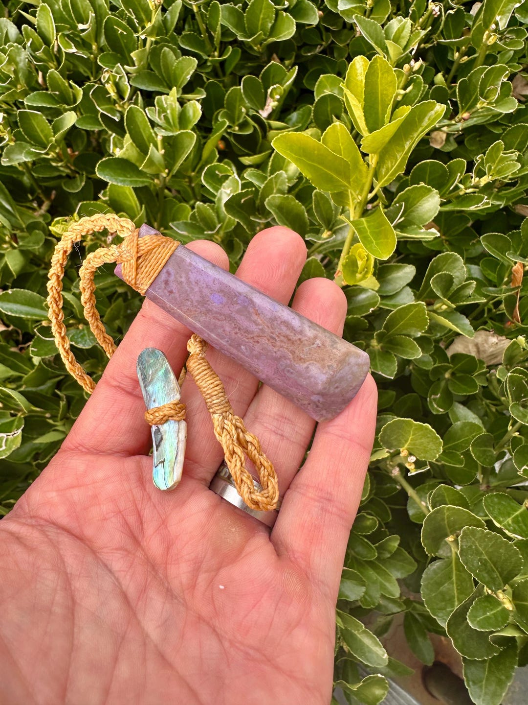 Beautiful Lavendar Jade Lei Ko'i Hei Toki - Etsy