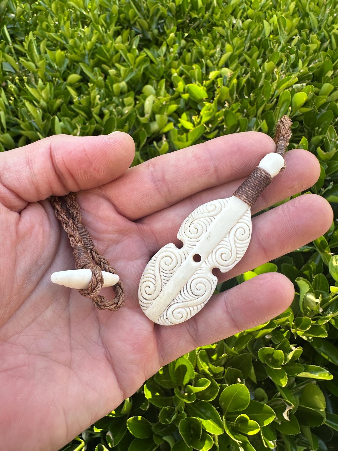 Bone Maori Style Patu Club Pendant - Etsy