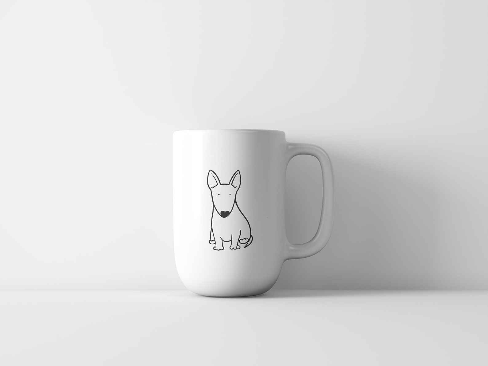 Funny Bull Terrier Set Svg Png Jpeg Dxf Eps| Bull Terrier Silhouette ...