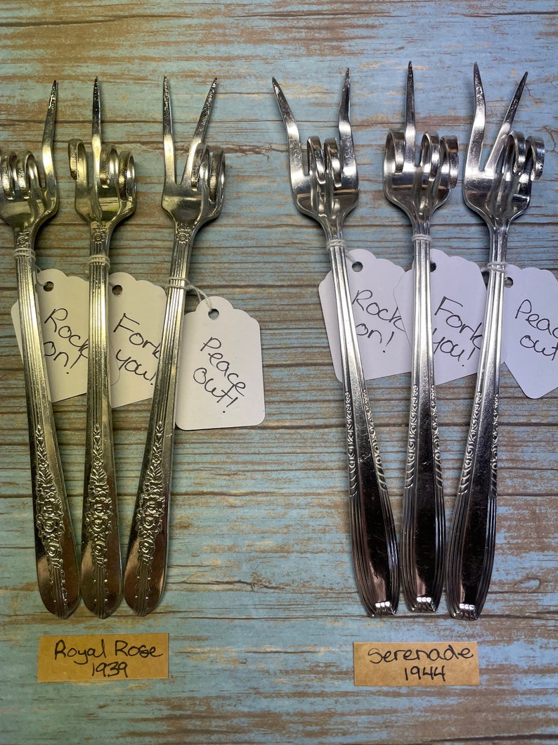 Fork You Rock On Peace Out Charcuterie Trio - Etsy