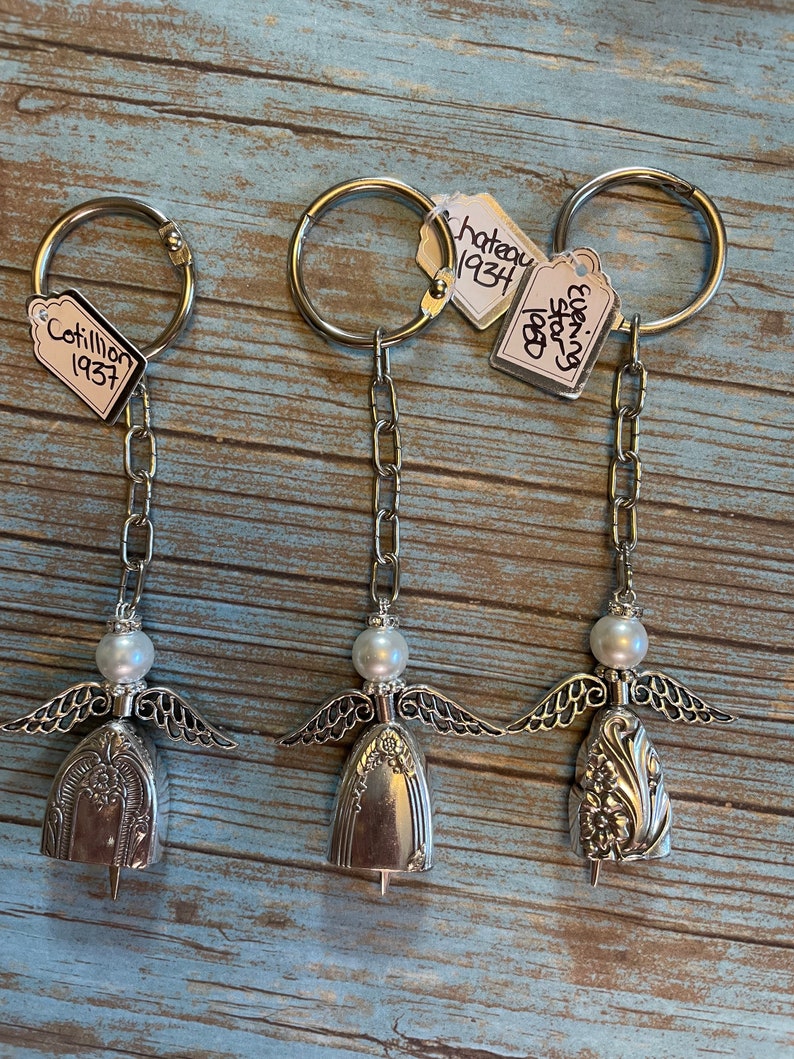 Vintage Knife Handle Angel Bells - Etsy