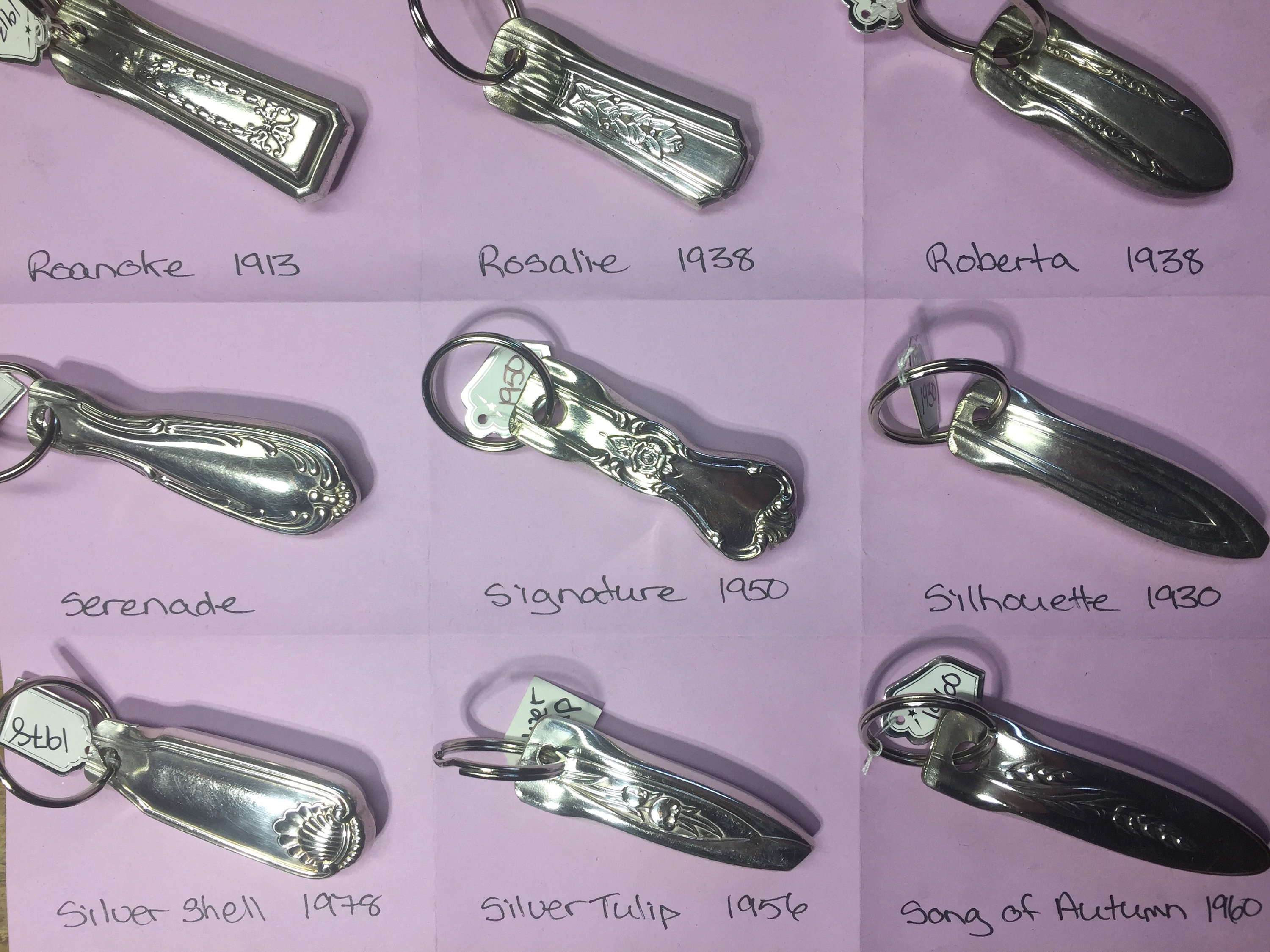 Vintage Knife Handle Key Chains 76 Different Patterns - Etsy