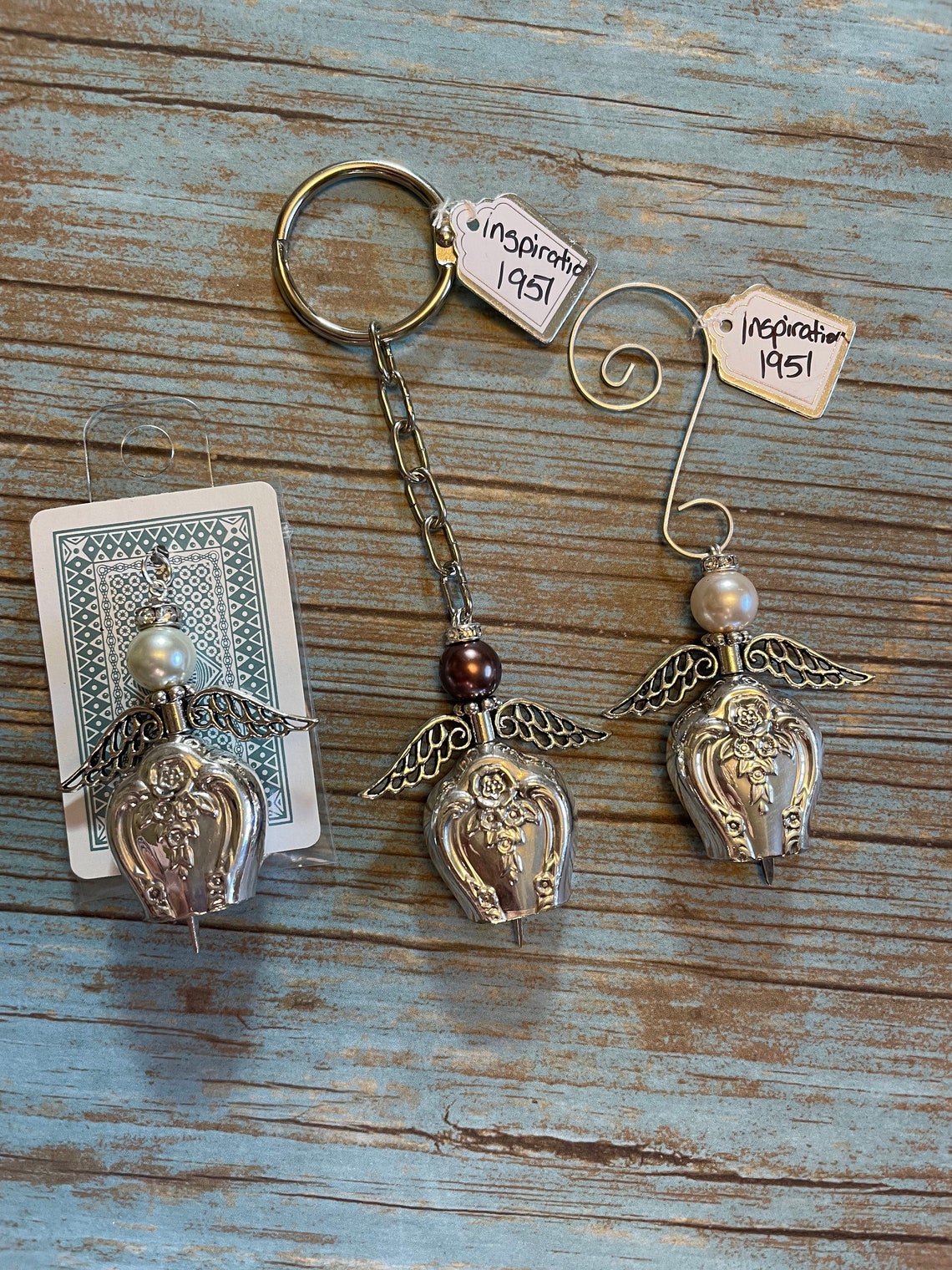 Vintage Knife Handle Angel Bells - Etsy