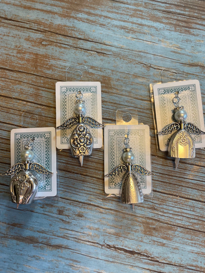 Vintage Knife Handle Angel Bells - Etsy