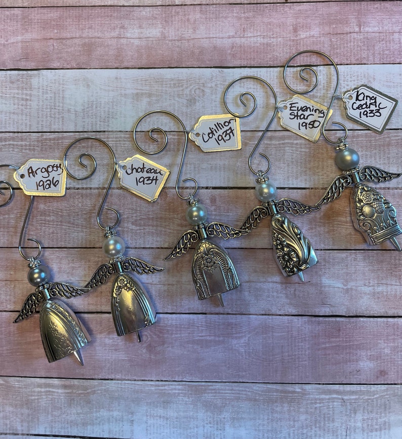 Vintage Knife Handle Angel Bells - Etsy