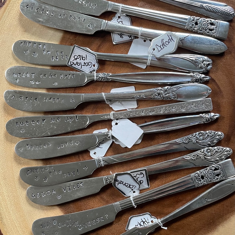 Silver Butter Knives - Etsy Canada