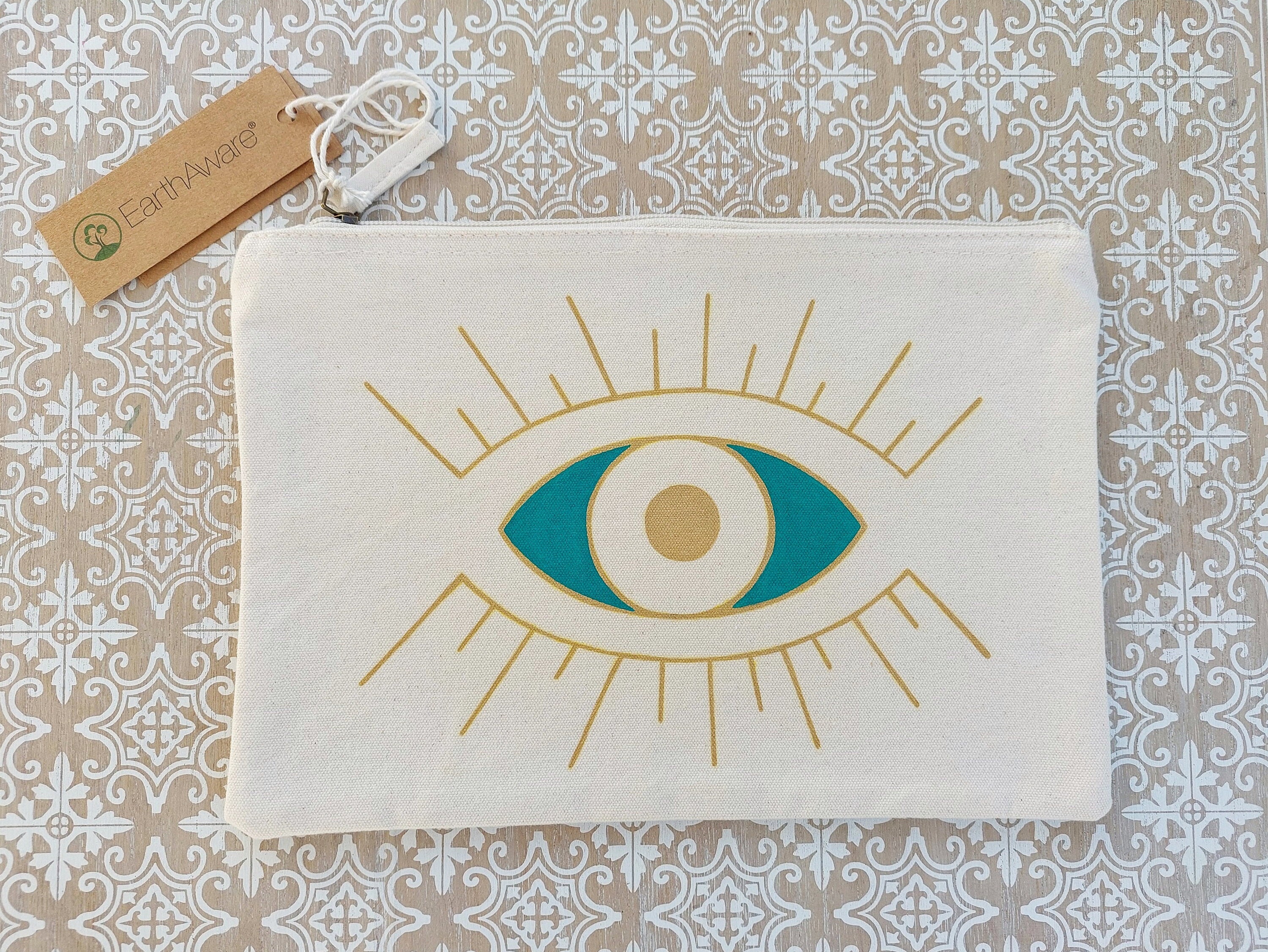 EYE ACCESSORY BAG, Evil Eye Bag, Green Eye Bag, Evil Eye Bag Gift ...