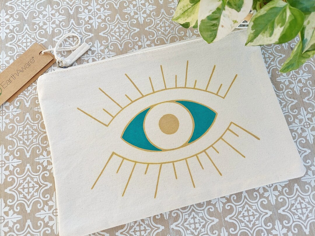 EYE ACCESSORY BAG, Evil Eye Bag, Green Eye Bag, Evil Eye Bag Gift ...