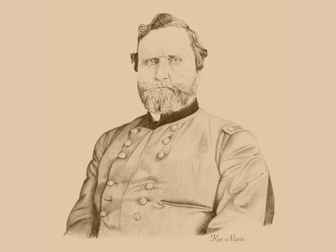 Fine Art Print of Original Hand-drawn, Graphite Portrait of George ...
