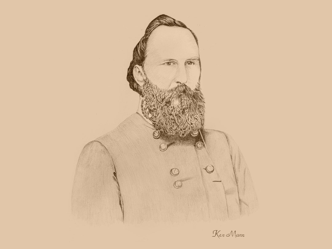 Fine Art Print of Original Hand-drawn, Graphite Portrait of James ...