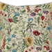 Fleurs Des Champs Jacquard Woven Belgian Tapestry Cushion 18x18 Inch ...
