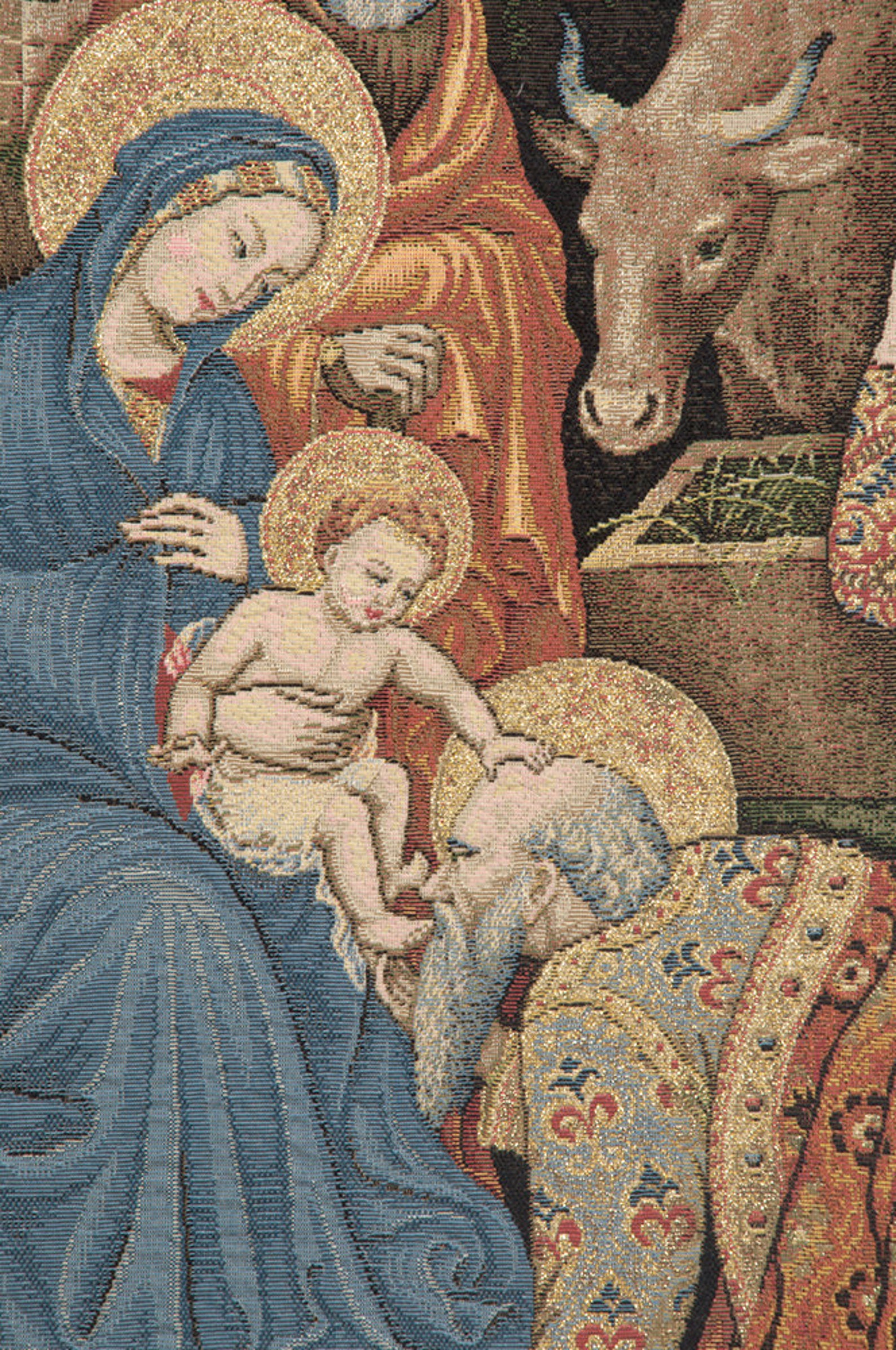 Adoration Palla Strozzi European Wall Tapestry Religious - Etsy