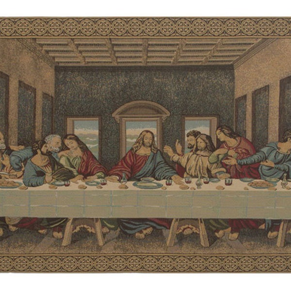 Last Supper Tapestry - Etsy