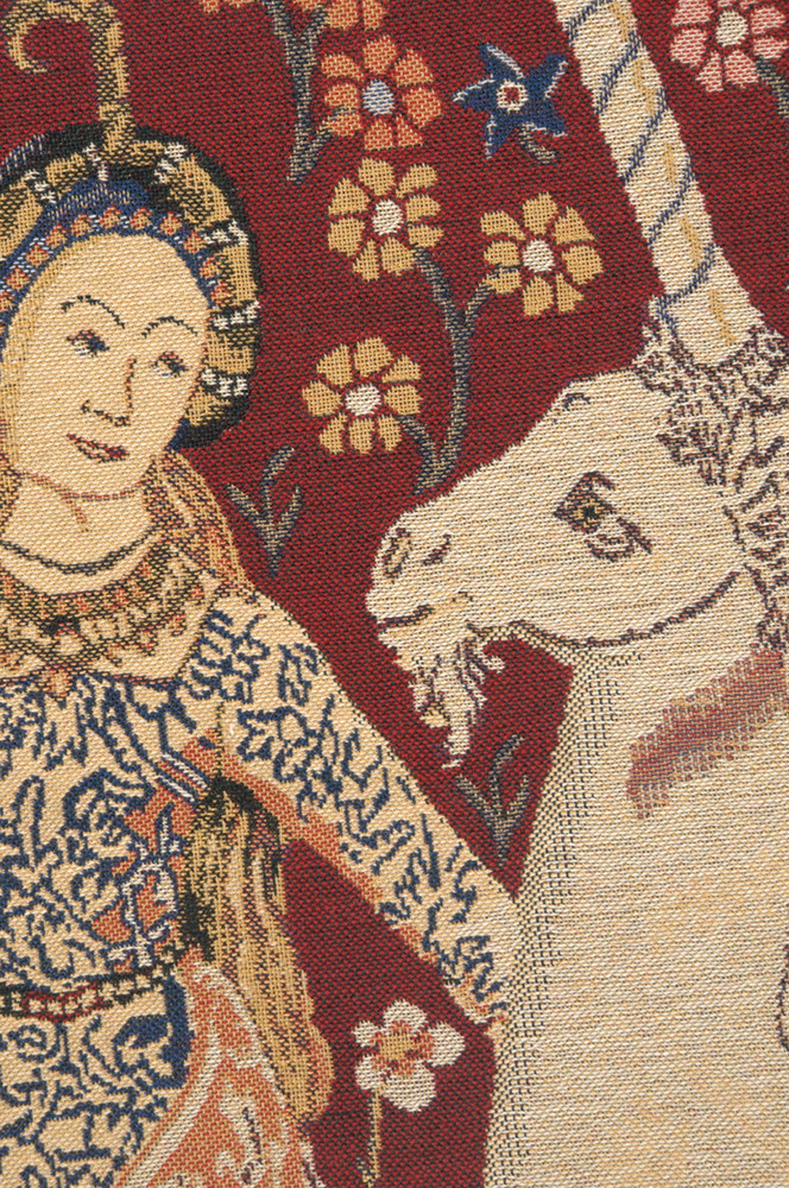 La Vue With Loops European Wall Tapestry Woven Tapestry | Etsy