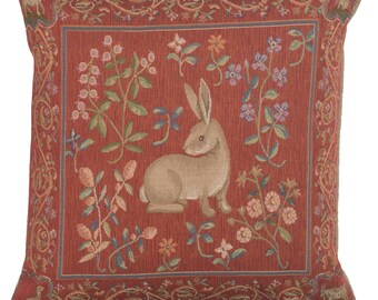 Medieval Rabbit Tapestry | Etsy