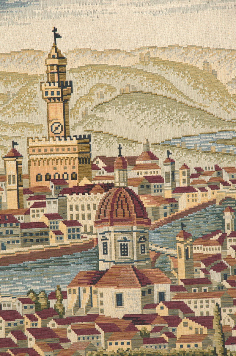 Florence Ancient Map European Wall Tapestry City Map - Etsy