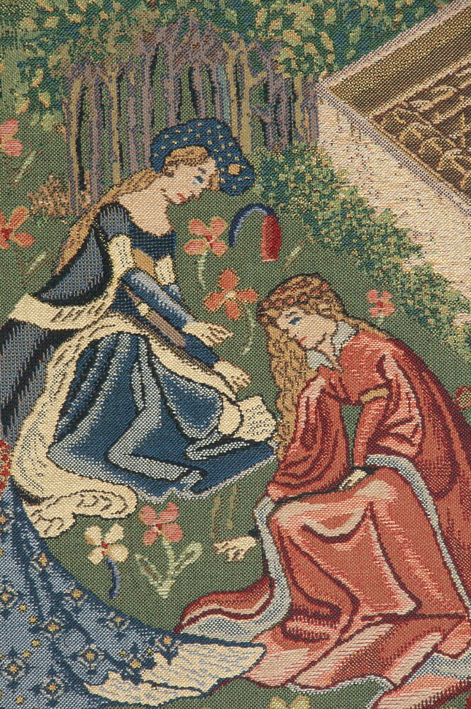 Duke De Berry European Wall Tapestry Medieval Jacquard Wall | Etsy