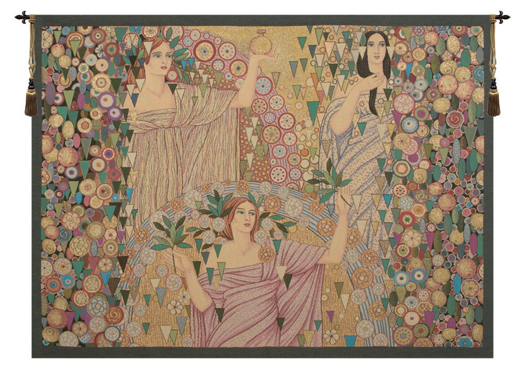 Primavera Wall Tapestry: Italian Jacquard Woven Art (39x53 Inch) - Etsy