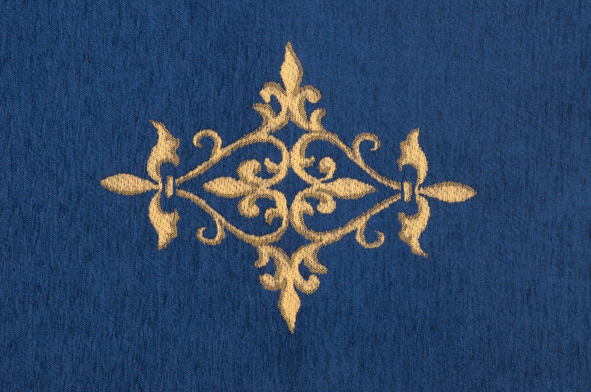 Fleur De Lys Blue Tapestry Throw Belgian Tapestry Throw - Etsy