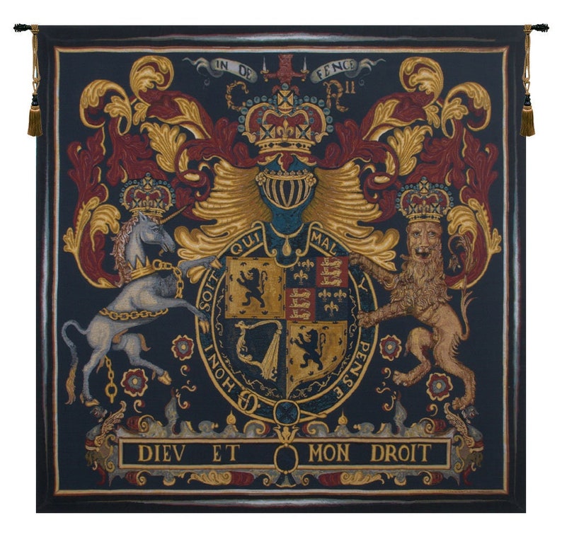 Stuart Crest European Wall Tapestry Home Décor Wall Decor - Etsy