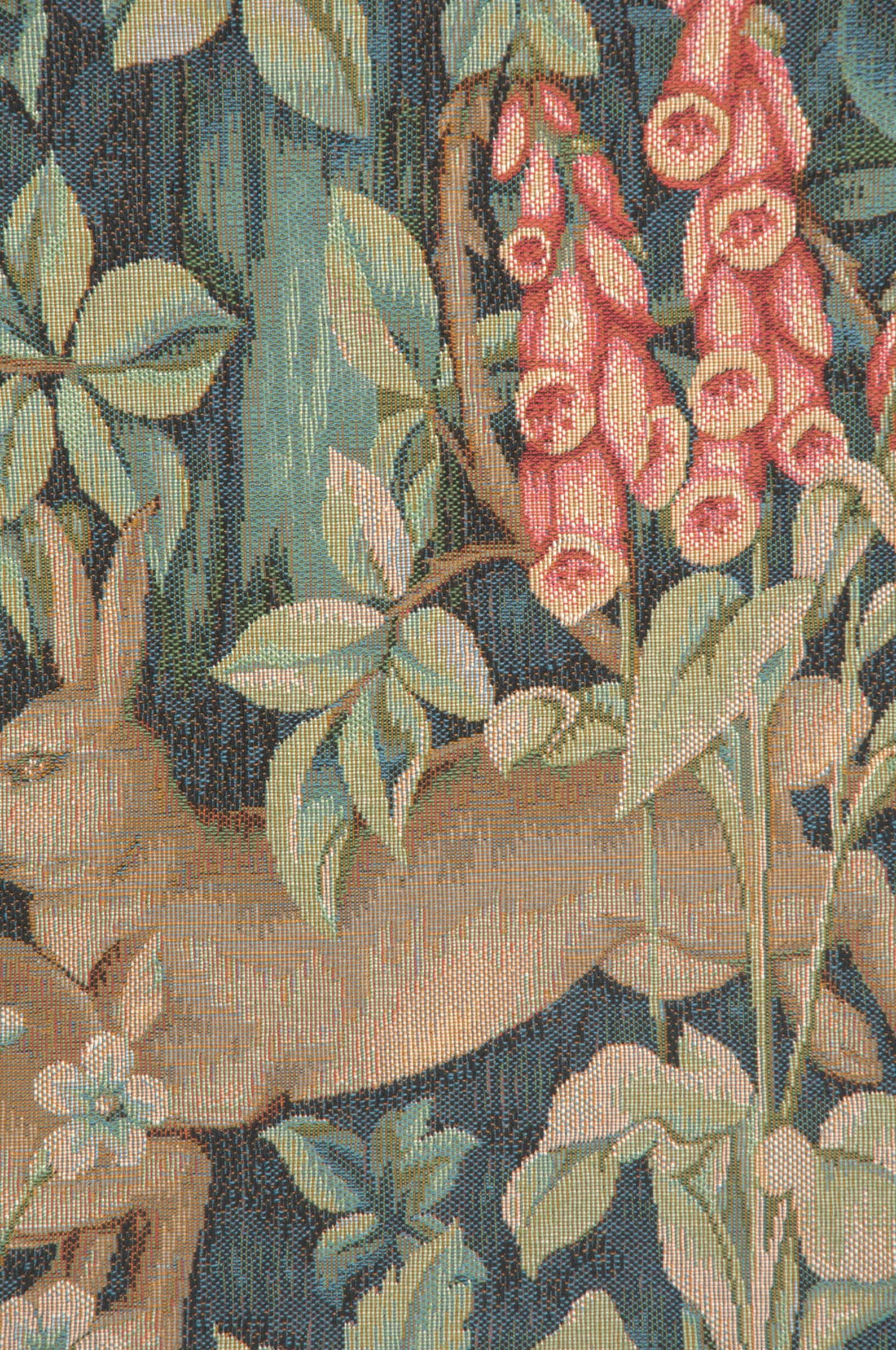 William Morris Hare Pheasant Forest Tapestry Medieval Art Wall Hanging ...