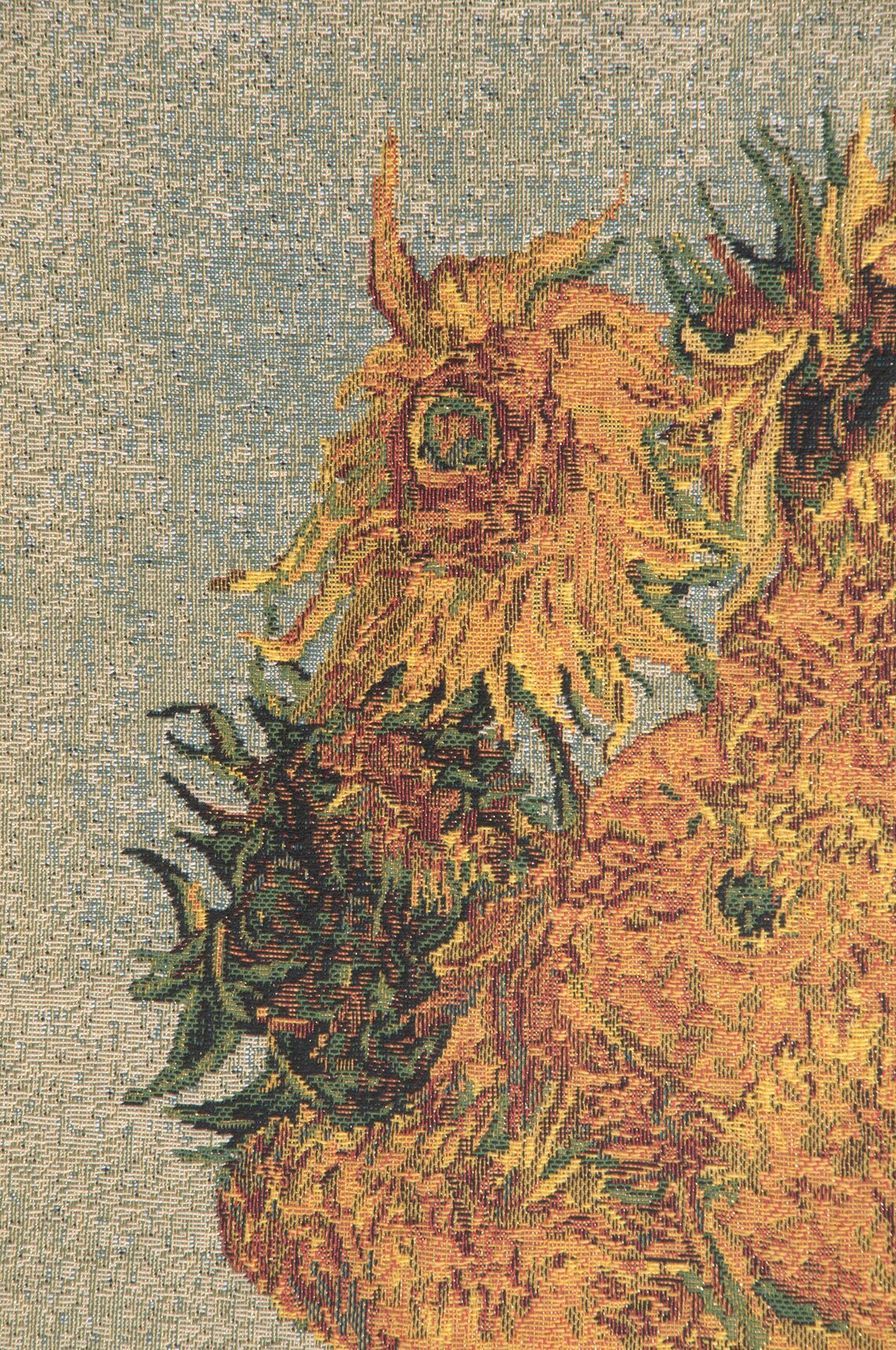 Sunflowers by Van Gogh I European Wall Tapestry Van Gogh - Etsy