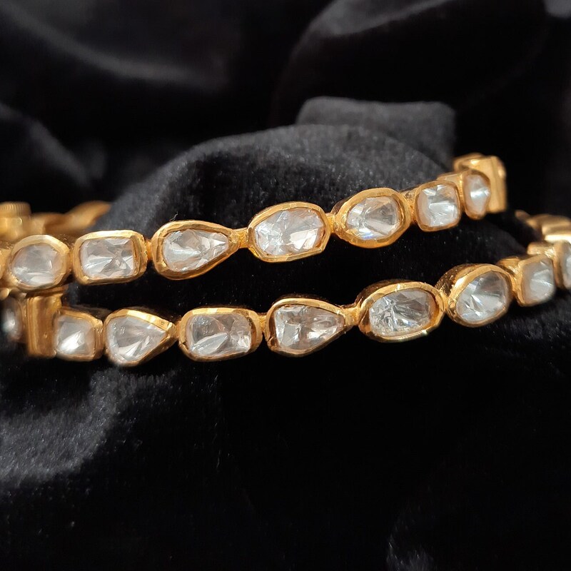 Jadau Bangles - Etsy