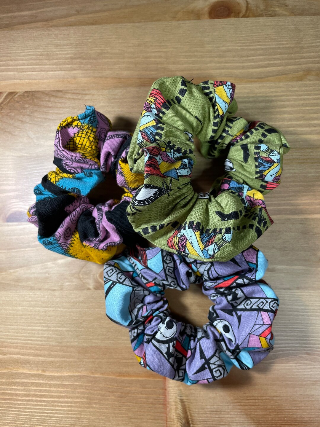 Nightmare Before Christmas Scrunchie Pack - Etsy